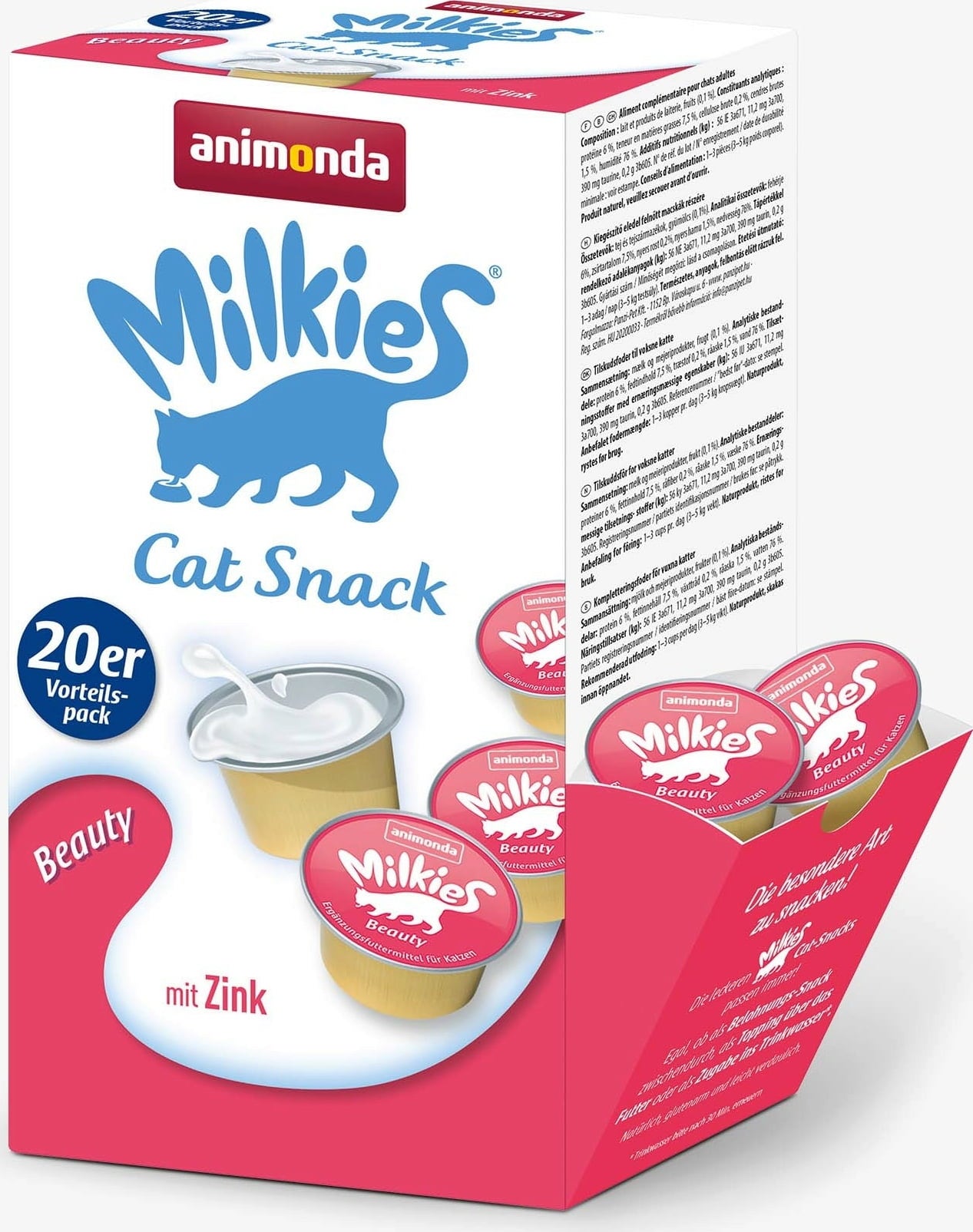 Animonda Milkies Adult ¨Beauty¨ 20er Pack - Zoolini