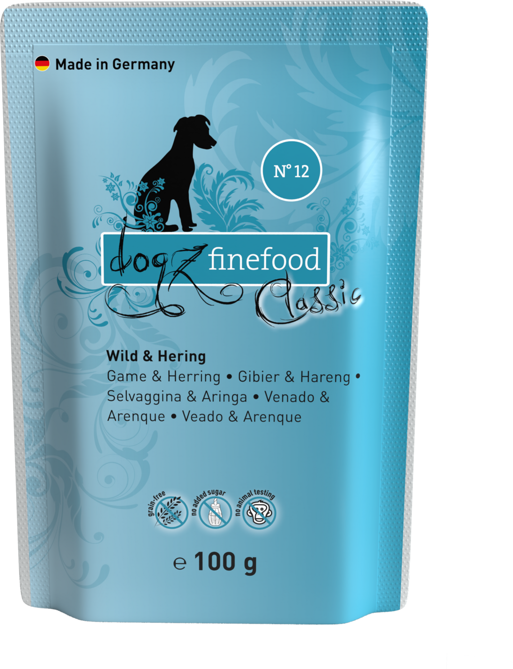 dogz finefood Classic No. 12 Game and Herring by XXX - Zoolini