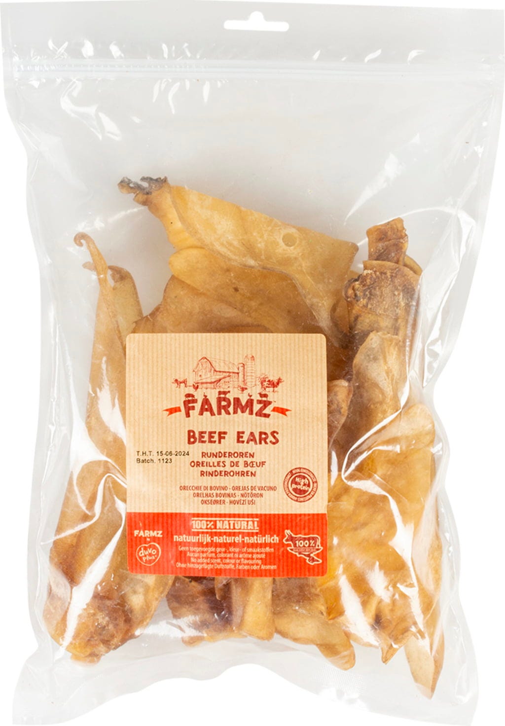 Farmz Rinderohren 12 Stk, 270 g - Zoolini